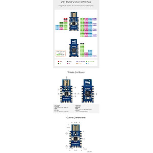 RP2040-One, a Pico-Like 4MB Flash MCU Board Based On Raspberry Pi RP2040, Suitable for SMD Applications