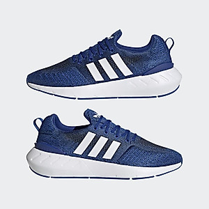 adidas Men's Swift Run 22 Sneaker, Team Royal Blue/White/Legend Ink, 10