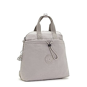Kipling Goyo Medium Backpack Tote Grey Gris