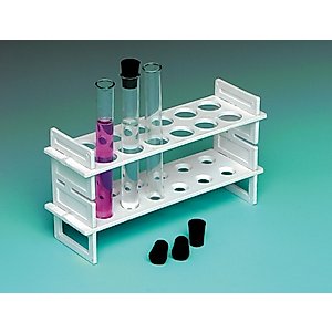 United Scientific Supply PLASTIC TEST TUBE/HYDROMETER RACK, 12-TUBE - USS