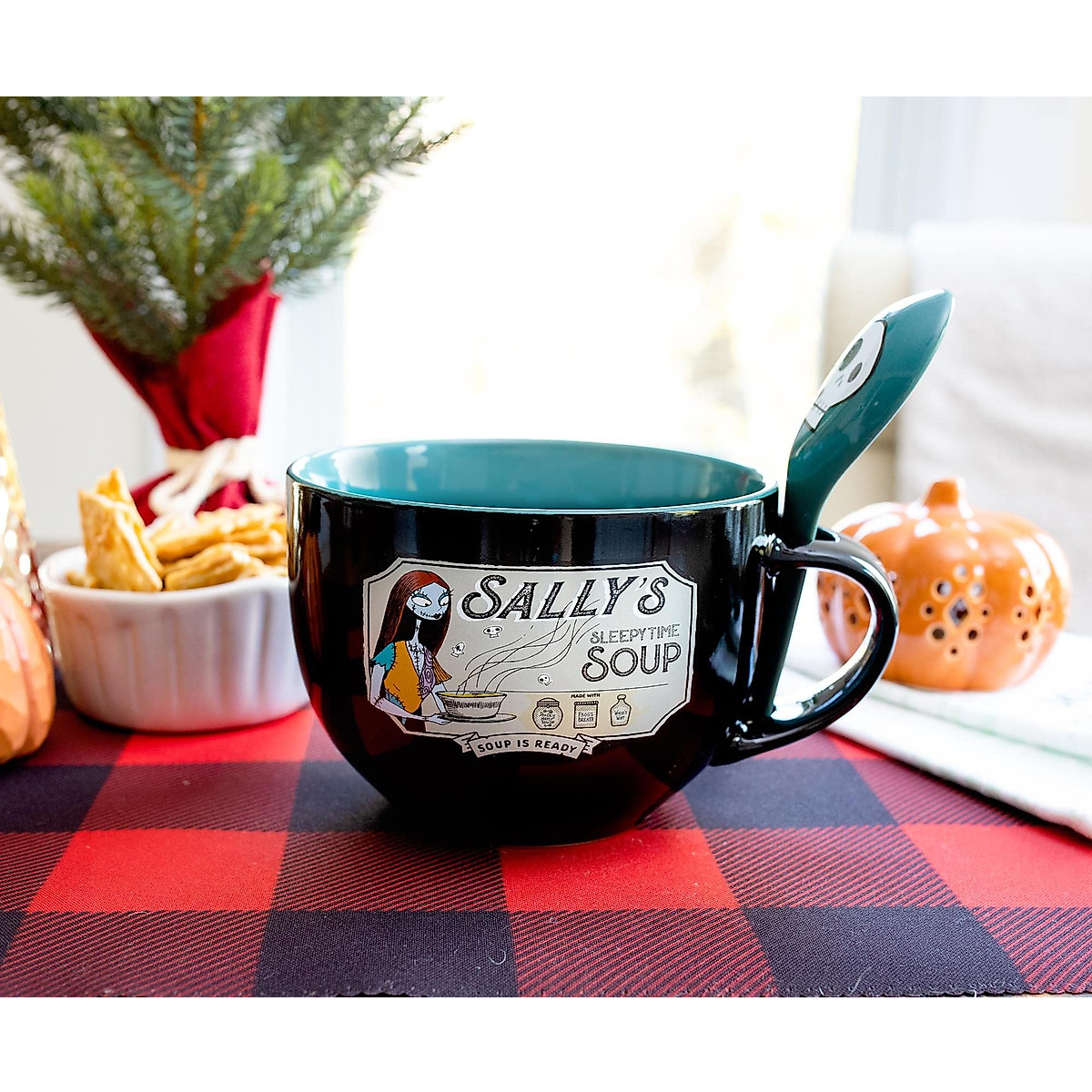 Disney The Nightmare Before Christmas Sally's Sleepy Time Ceramic Soup Mug