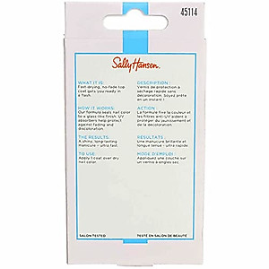 Sally Hansen Dries Instantly Top Coat 0.45 Ounce (13.3ml) (2 Pack)