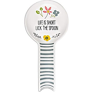 Pavilion Gift Company Spoon Rest, One Size,White