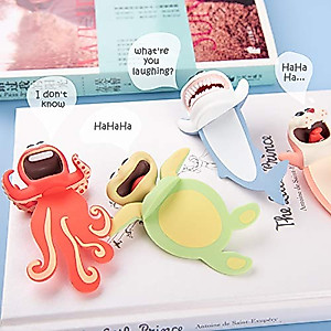 Book Mark, Wacky Bookmarks, 3D Funny Book Mark, Bookmarks for Kids, Book Lovers, Boys and Girl (Sea Seal)
