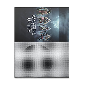 Head Case Designs Officially Licensed Assassin's Creed Group Unity Key Art Matte Vinyl Sticker Gaming Skin Decal Cover Compatible With Xbox One S Console
