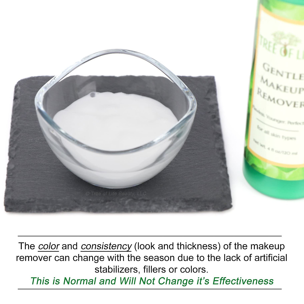 Tree of Life Gentle Makeup Remover for Face and Eye Area, 4 Fl Oz