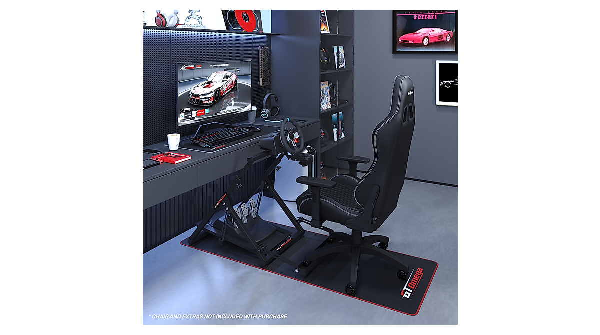 GT OMEGA Apex Racing Wheel Stand - Adjustable & Compact