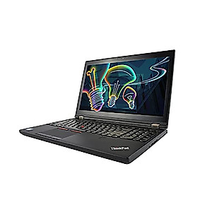 Lenovo Thinkpad P50 15.6 Workstation, Quad Core i7 6820HQ 2.7Ghz, 64GB DDR4, 1TB NVMe SSD, 1080P Full HD, Quadro M2000M 4GB GDDR5, Thunderbolt 3, HDMI, Webcam, Windows 10 Pro (Renewed)