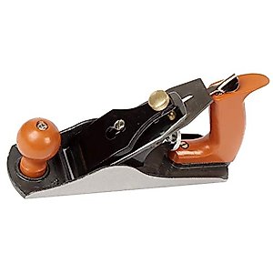 WORKPRO W052003 Block Plane, 2 In. Wide Blade, Cast Iron Body, Adjustable Cutting Depth, Black (Single Pack)
