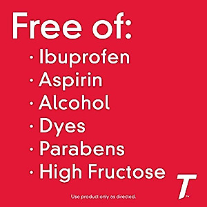 Tylenol Infants Acetaminophen Medicine, Pain & Fever Relief, Dye Free Cherry, 2 fl. oz