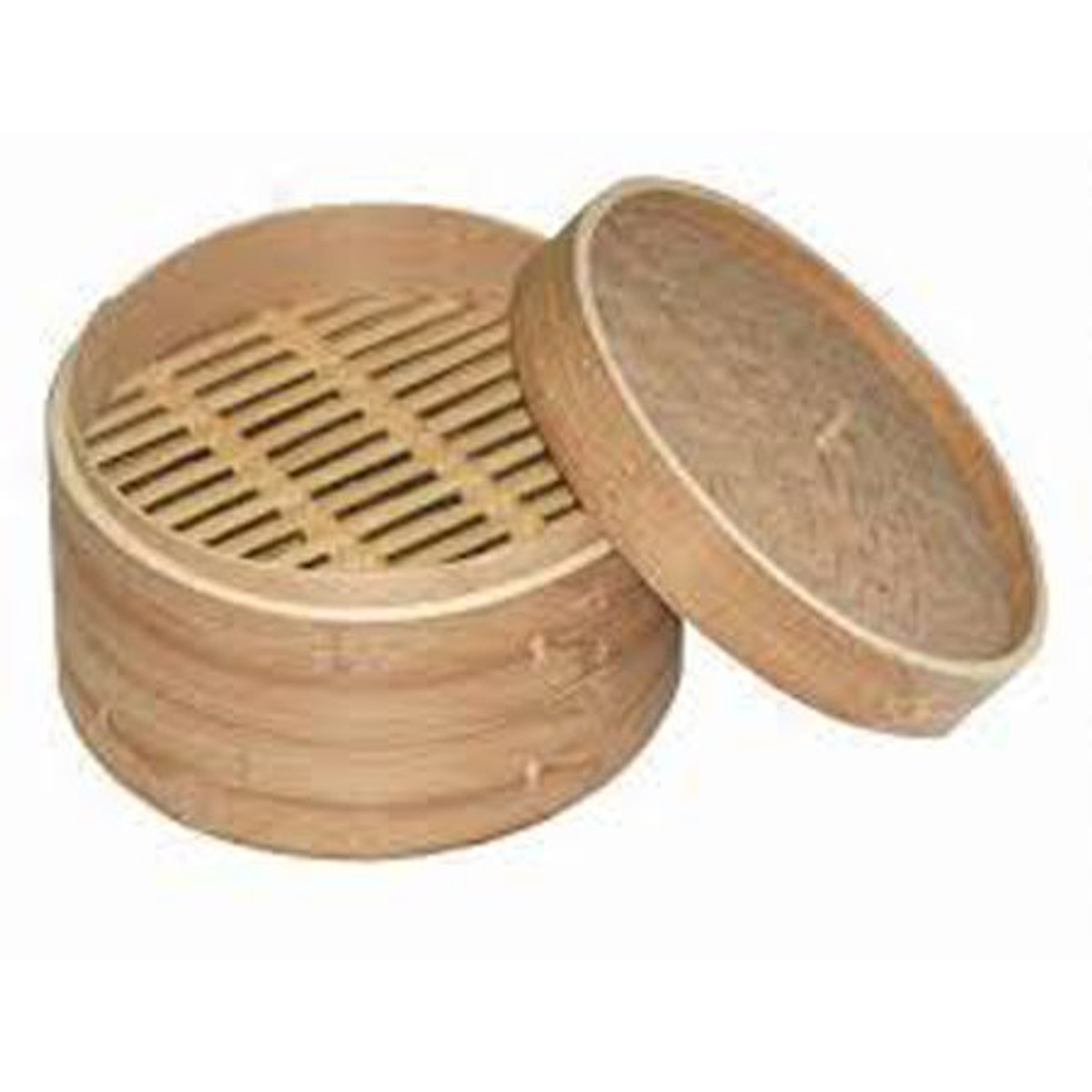 8" Bamboo Steamer Set Sunrise Kitchen Supply