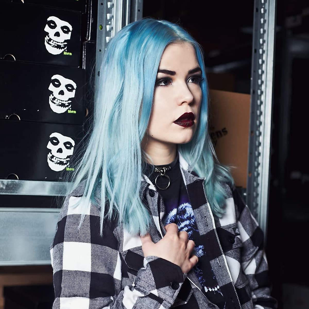 MANIC PANIC Blue Angel Hair Dye – Creamtone Perfect Pastel - Semi-Permanent Hair Color - Light, Sky Pastel Blue Hair Dye - Vegan, PPD & Ammonia-Free - For Coloring Hair on Women & Men