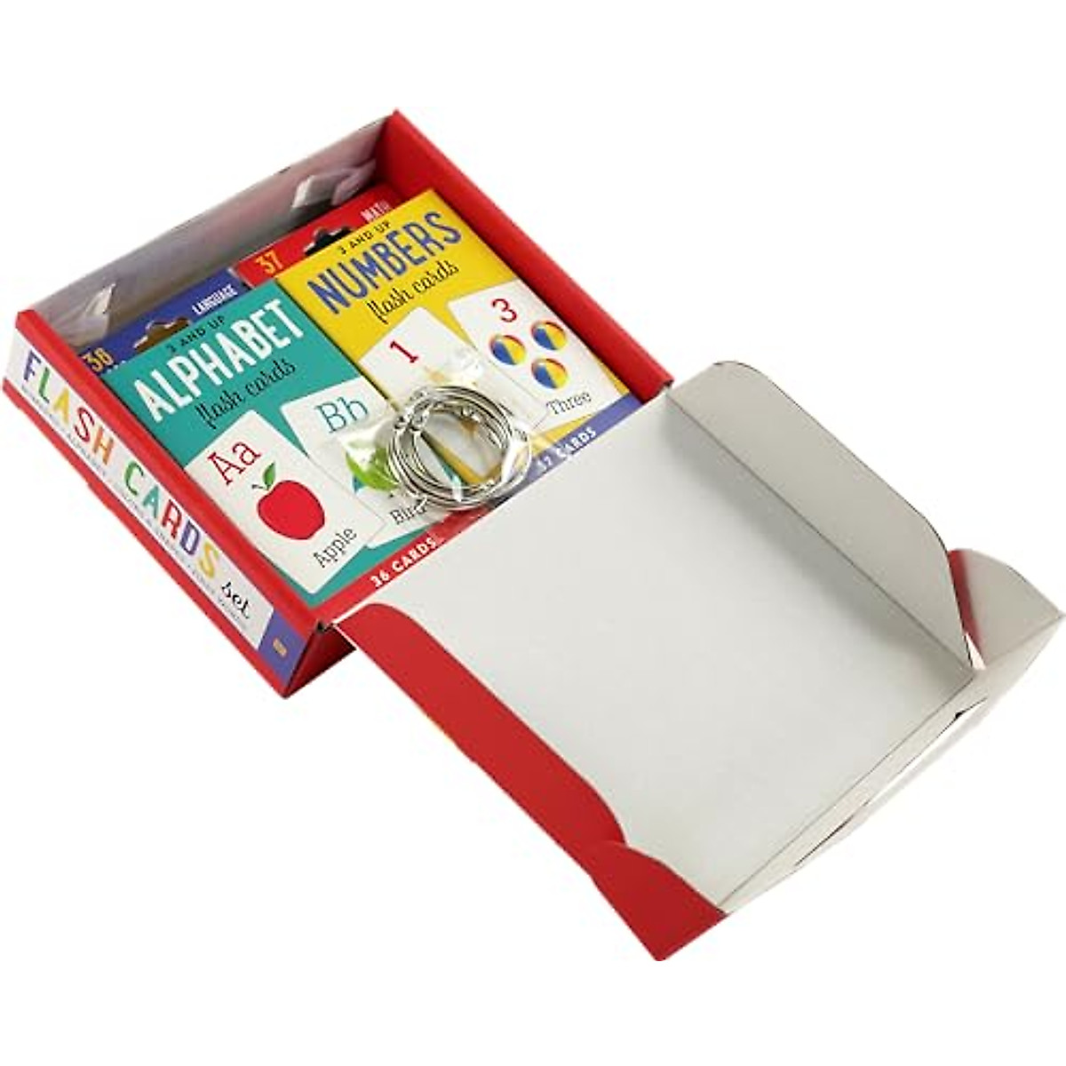 Flash Cards Value Pack - Set of 4 (Alphabet, First Words, Numbers, Colors & Shapes)