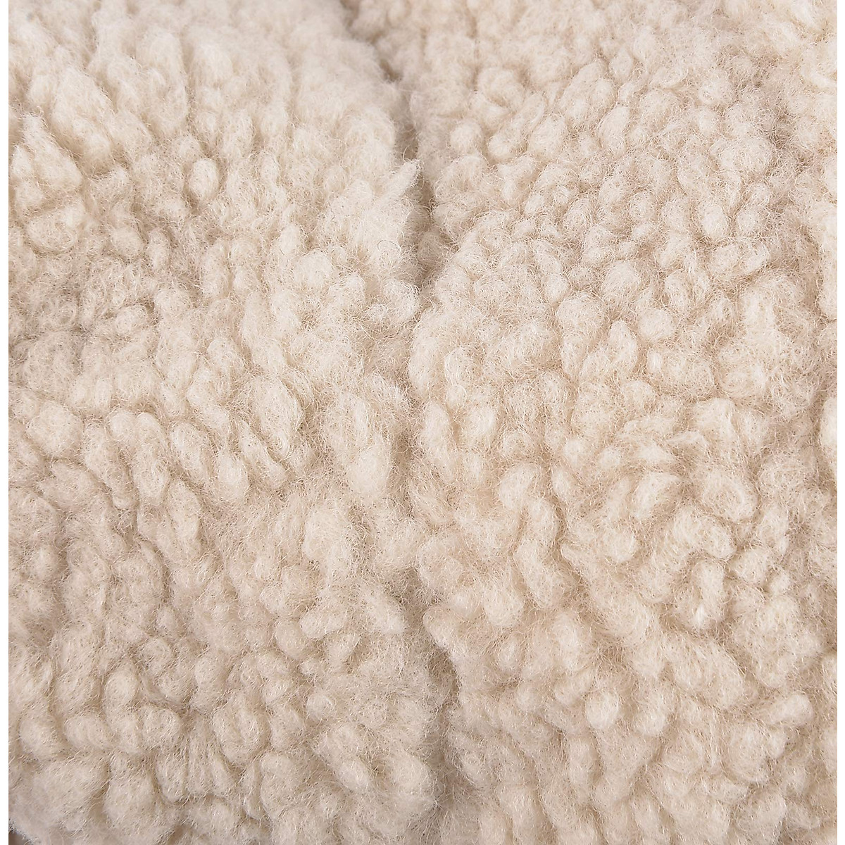 ChezAbbey Faux Fur Bucket Hat, Fuzzy Furry Winter Warm Fisherman Cap, Fluffy Teddy Sherpa Clothe Hats for Women Men Girls Beige