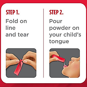 Tylenol Children's Dissolve Powder Packets with 160 mg Acetaminophen, Wild Berry, 18 ct