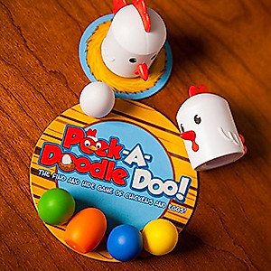 Fat Brain Toys Peek-A-Doodle Doo - Chicken-and-Egg Memory Game for Toddlers & Kids