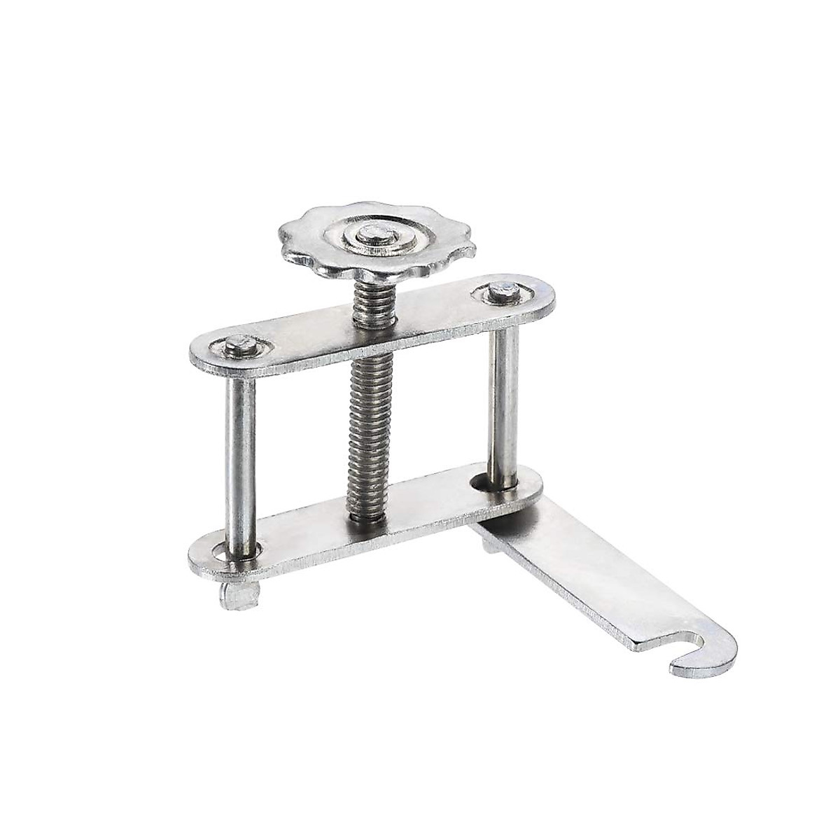 uxcell Flow Control Tubing Clamps Adjustable Swivel Screw Compressor Hose Clamp for Lab 5Pcs