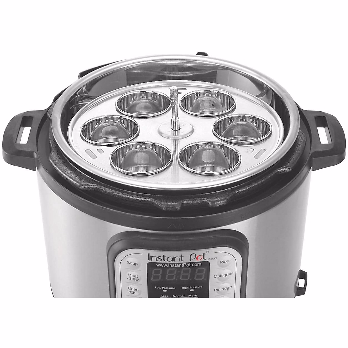 KERAM Stainless Steel Bakeware Set for Muffins-Pan/Puddings/Yogurt/Egg-Poaching/Cupcakes/Mini-Flans/egg-tart/Custard-pans/cookware-sets - 6/8 QT Instant-insta-Pot in Pot Multipurpose use unique gift