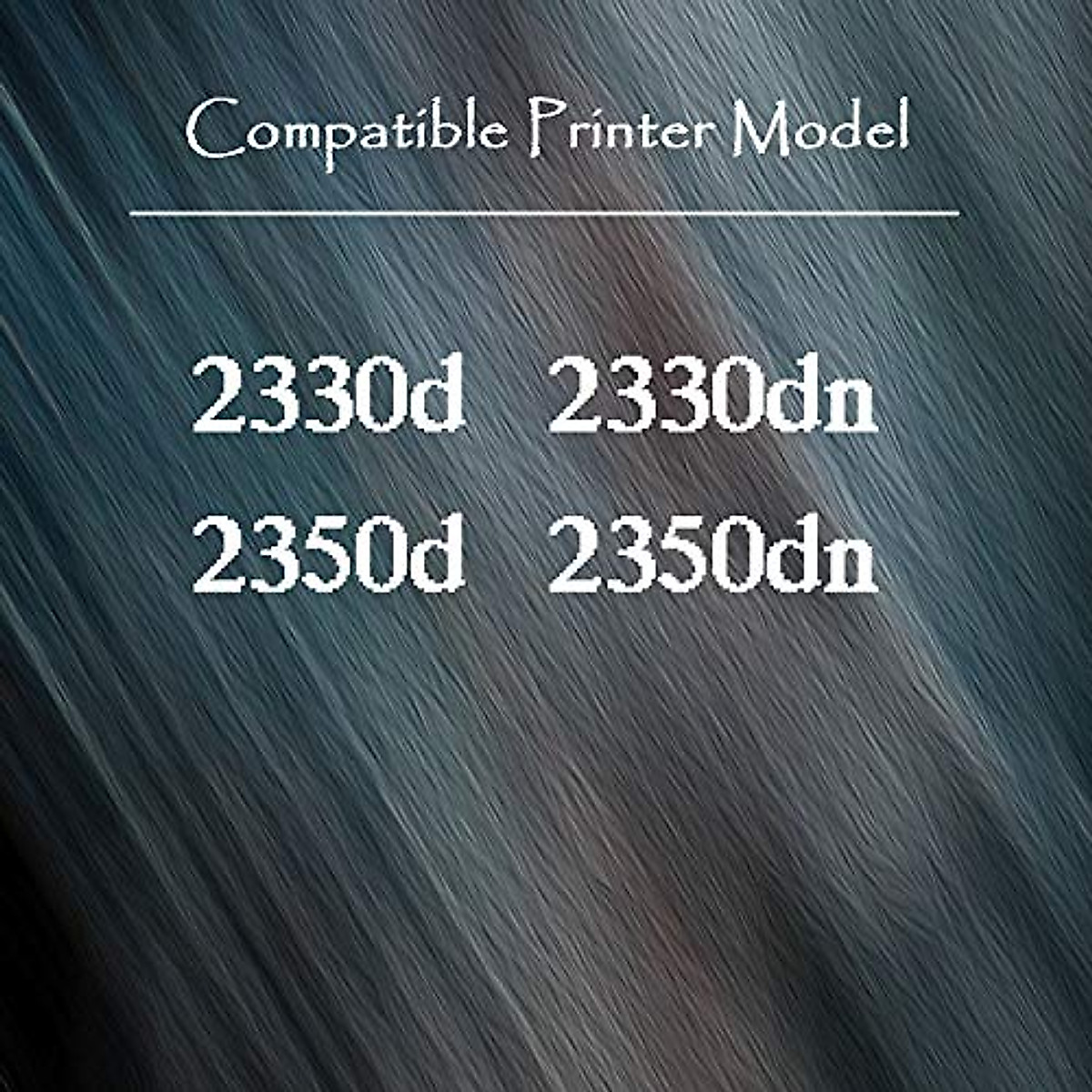 (2 Pack) TG Imaging Compatible Toner Cartridge Replacement for Dell 2330dn 2330 Toner (2xBlack) for PK941 330-2650 for Dell 2330d 2330dn 2350d 2350dn Printer