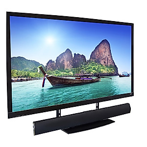 Mount-It TV Wall Mount Shelf Bracket Under TV for Cable Box, DVD Player, Stereo AV Components Shelf,Black