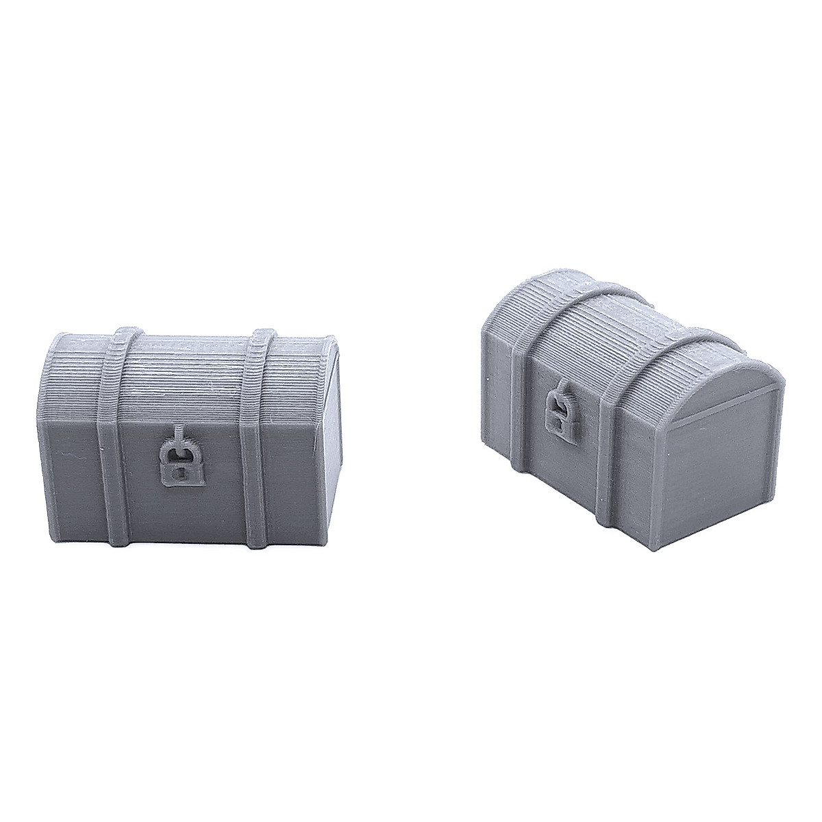 Chests, Terrain Scenery for Tabletop 28mm Miniatures Wargame, 3D Printed and Paintable, EnderToys
