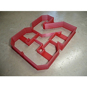 INSPIRED BY NUMBER 23 BASKETBALL LEGEND COOKIE CUTTER MADE IN USA PR4462