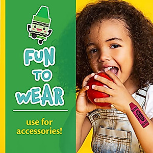 Crayola Shaped Antibacterial Kids Bandages, 100 CT | Great for Birthdays, Party Supplies, Stickers, Stocking Stuffer or White Elephant Gift | Adhesive Bandages for Minor Cuts, Scrapes, & Burns