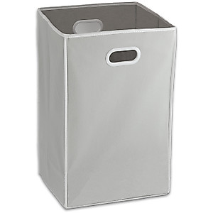 Simple Houseware Foldable Closet Laundry Hamper Basket, Grey