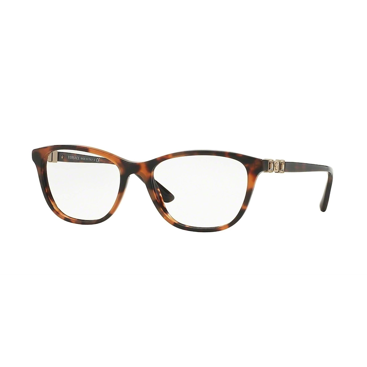Versace VE3213B - 944 Eyeglass Frame HAVANA w/DEMO LENS Lens 54mm