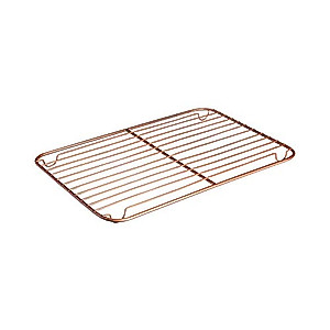 6 Piece Non-Stick Bakeware Set Includes Baking Pans, Cookie Sheet, Loaf Pan, Muffin Tin and more with Premier Ti-Cerama Copper Coating 100% PFOA Free,Graphite