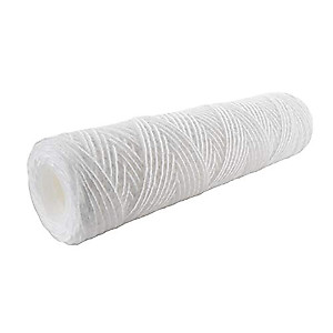 Clear Choice Sediment Water Filter 5 Micron 10 x 2.50" Water Filter Cartridge Replacement 10 inch RO System DEV910908, 155071-43 CW-5 CW-MF WP-5 WP5, 8-Pk