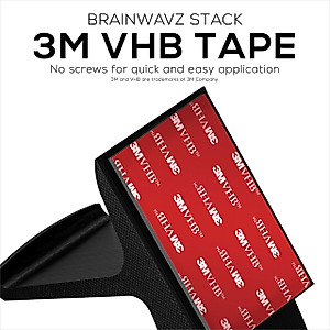 [EOL] The STACK - Dual Universal Game Controller Wall Mount Holder for XBOX ONE, SERIES X, PS5, PS4, PS3, SWITCH, STEELSERIES Gamepad & More, Stadium Seating, Looks Good & Organized No Screws [EOL]