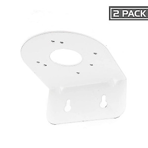 Ares Vision Universal Metal CCTV Security Camera Wall Mount Junction Bracket (2 Pack)