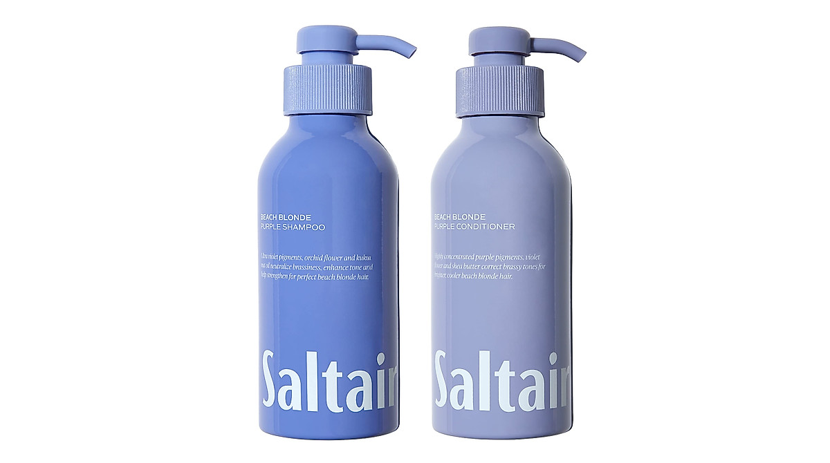 Saltair Beach Blonde Haircare Set | Sulfate-Free Shampoo & Conditioner
