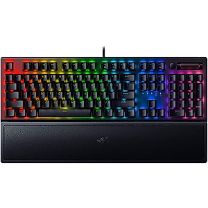 Razer BlackWidow V3 Chroma Mechanical Gaming Keyboard Green Switch Black US