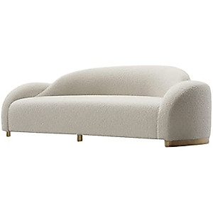 JGQGB Nordic Wood Legs Sofa Bed Vintage Foam Sponge Adults Floor Lazy Couch Lounge Bedroom Furniture