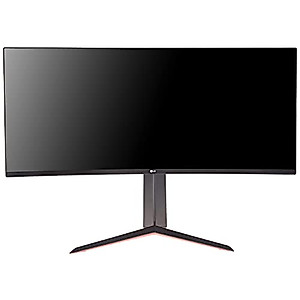 LG UltraGear QHD 34-Inch Curved Gaming Monitor 34GP63A-B, VA with HDR 10 Compatibility and AMD FreeSync Premium, 160Hz, Black