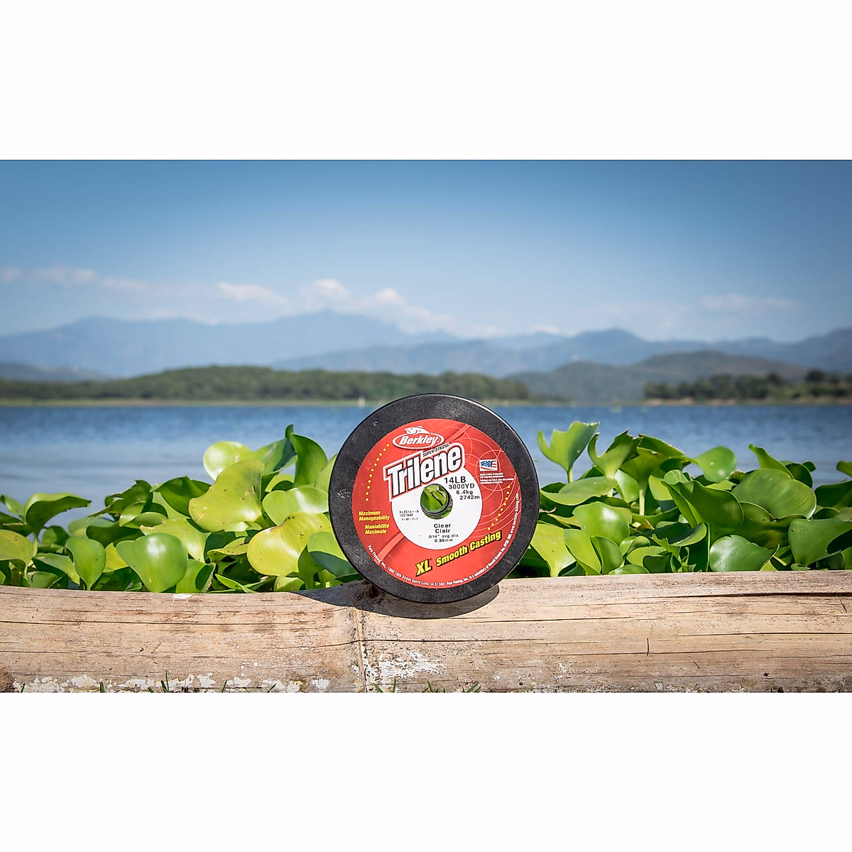 Berkley Trilene® XL®, Low-Vis Green, 6lb | 2.7kg, 1000yd | 914m Monofilament Fishing Line, Suitable for Freshwater Environments