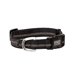 Terrain D.O.G. Reflective Snap-n-Go Collar, Black, Medium, 13-19 inches, 3/4-inch Width