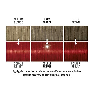 Schwarzkopf Live Intense Permanent Hair Colour, Real Red (number 35), 142ml