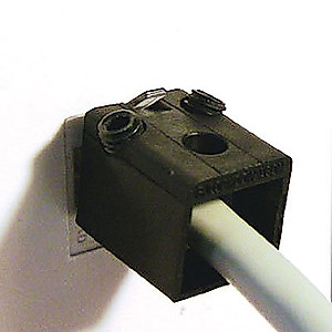 RJ45 Patch Cord Locks, Black, 12 Locks