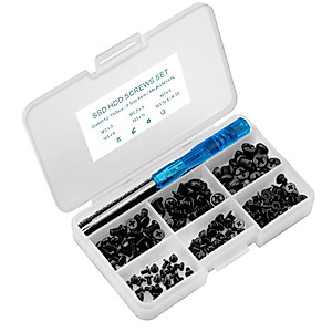160Pcs Laptop Notebook Computer SSD HDD Screws Kit for Lenovo Toshiba Gateway Samsung HP IBM Dell Sony Acer Asus SSD Hard Disk SATA