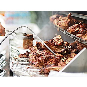 Unifit Meat Probe Replacement Parts for Pit Boss and Traeger Pellet Smokers Grills, Waterproof Temperature Probe Kits (2 PC with Stainless Steel Holder)