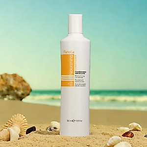 Fanola Nutri Care Restructuring Conditioner - Enriched with Argan & Linseed Oil - Deep Protein Conditioner for Dry & Damaged Hair - Repairing, Nourishing, Anti-Frizz Formula (33.8 Fl oz)