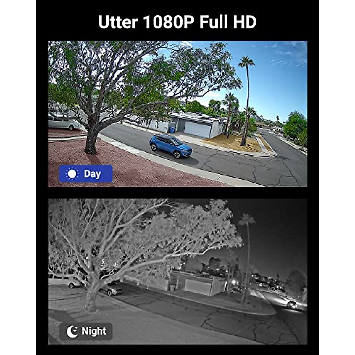 ANNKE Home Wired Camera Security System, 8CH 5MP Lite H.265+ AI DVR with 1 TB Hard Drive and 8 X 1080P HD Weatherproof PIR Cameras, Human/Vehicle Detection, White Light Alarm, Email Alert–E200