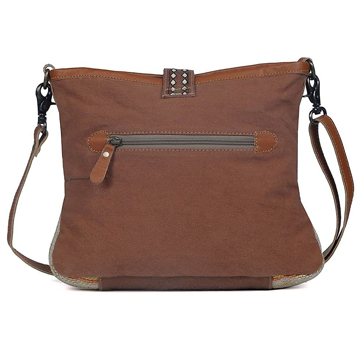 Myra Bag Flowery Spring Shoulder Bag Upcycled S-3362