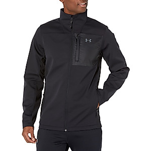 Under Armour Men's ColdGear Infrared Shield 2.0 Soft Shell, (001) Black / / Pitch Gray, Large