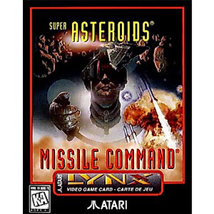 Super Asteroids and Missle Command (Atari Lynx)
