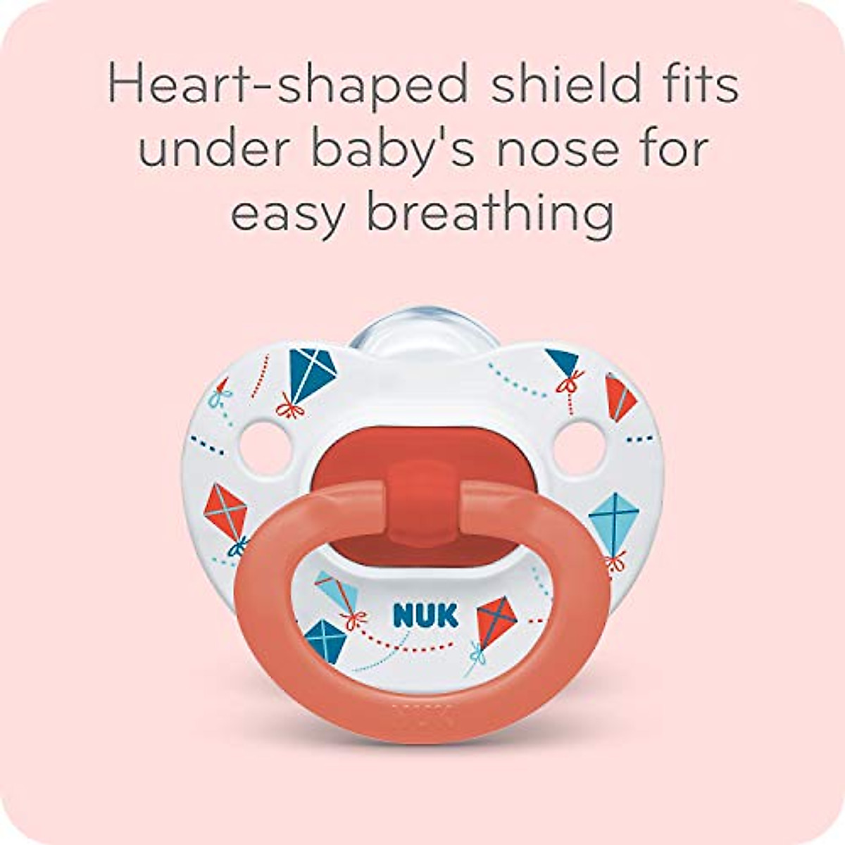 NUK Orthodontic Pacifier Value Pack, Boy, 0-6 Months, 3 Count (Pack of 1)