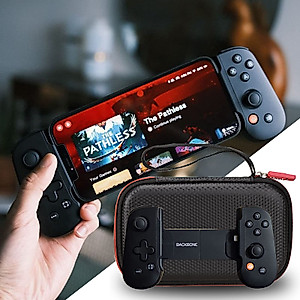 Mchoi Mobile Gaming Controller Case Fits for Backbone One Mobile Gaming Controller, with Mesh Pocket for USB Cable and Accessories, Case Only